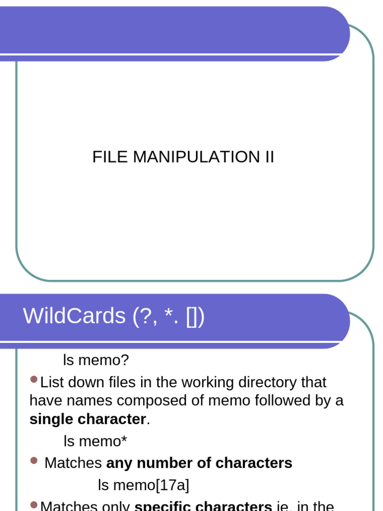 File Manipulation 2 | PDF | Computer Programming | System Software