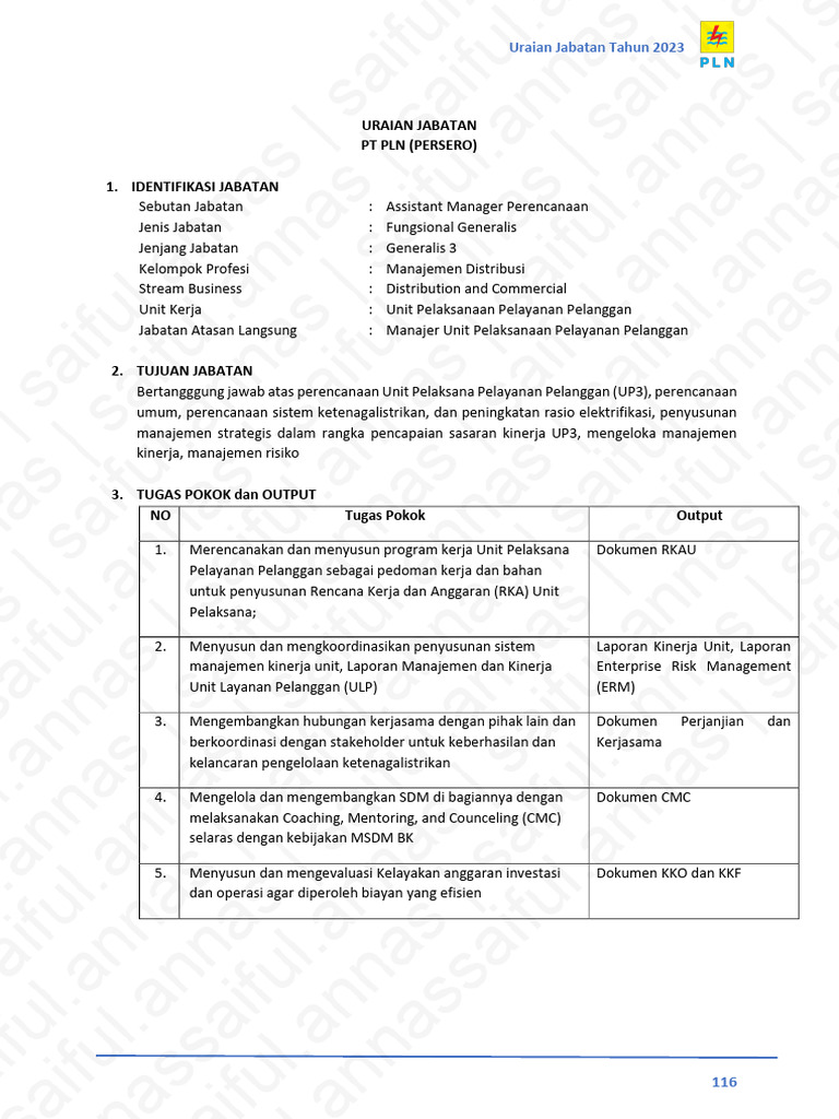 Urjab Asman Perencanaan | PDF