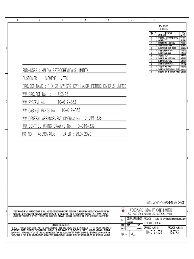 As-Built - GA TMR | PDF