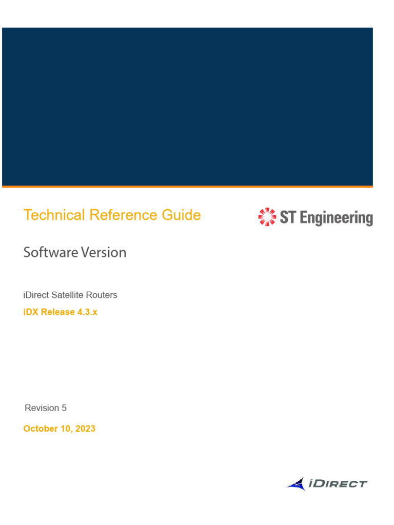 REF - TRG - T0001400 - iDX 4.3.x - 10 - Oct - 2023 - Rev - 5 | PDF ...