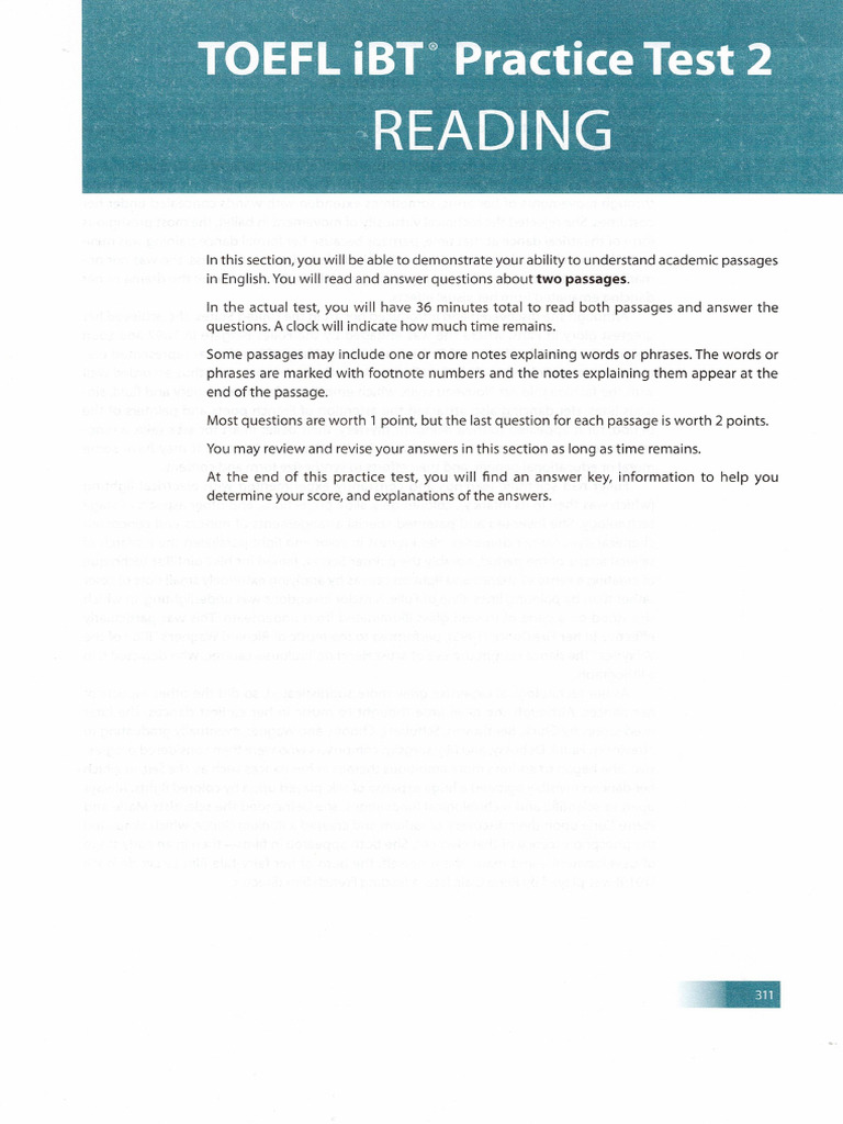 TOEFL iBT-316-323 | PDF