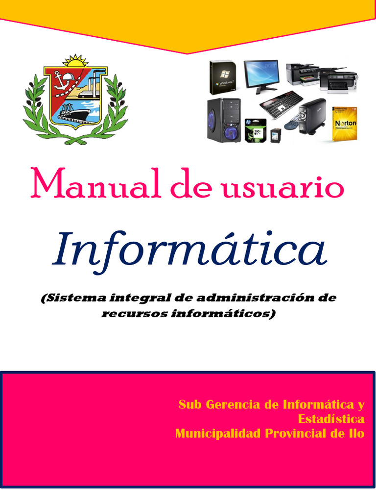 Manual Informatica | PDF | Usuario (informática) | Botón (Computación)