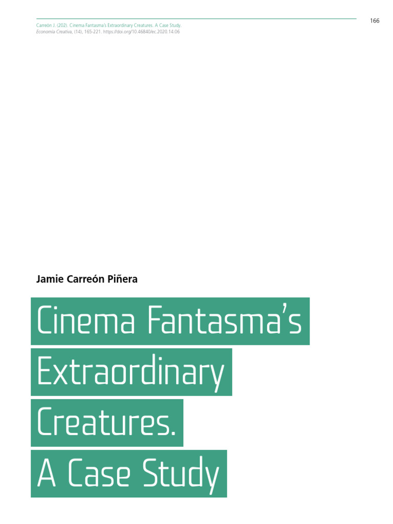 Cinema Fantasma - Case Study | PDF