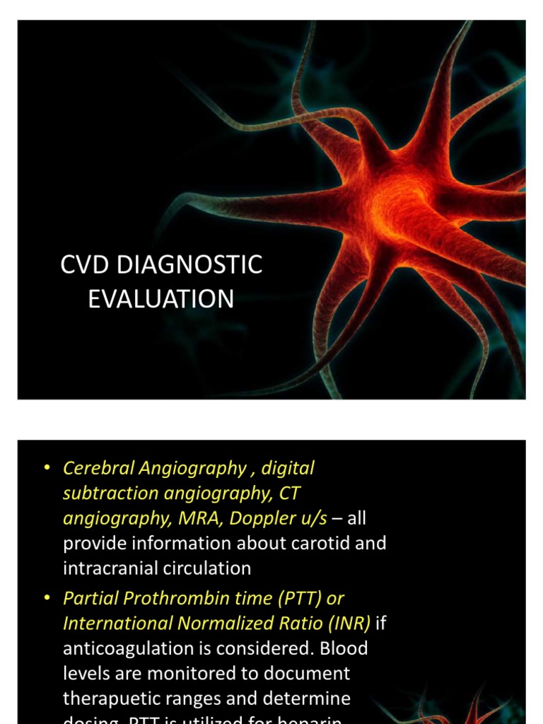 CVD Diagnostic Exams | PDF