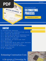 Cubit Estimating Getting Started Guide AU | PDF | Microsoft Excel | Area