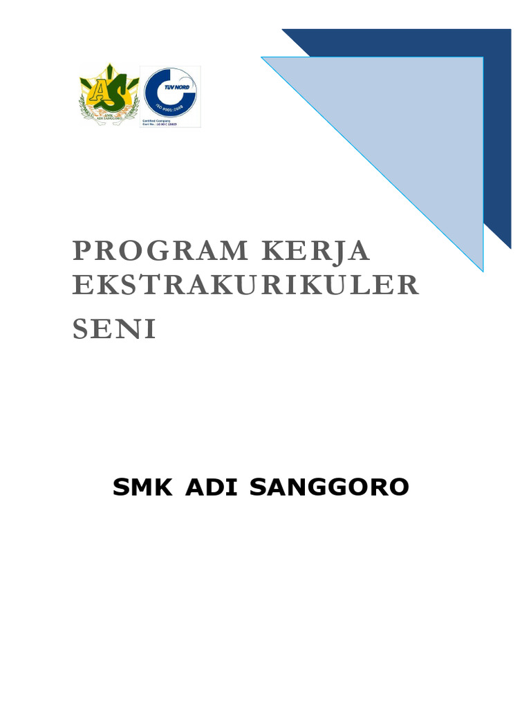 PROGRAM KERJA Bid - Seni | PDF