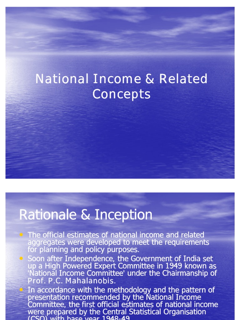 Understanding National Income Accounting: Concepts, Methodologies, and ...