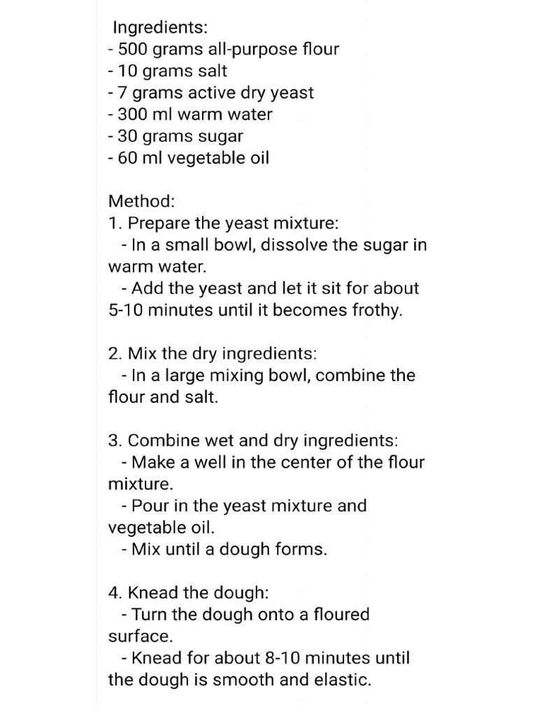 Sandwich Bread | PDF