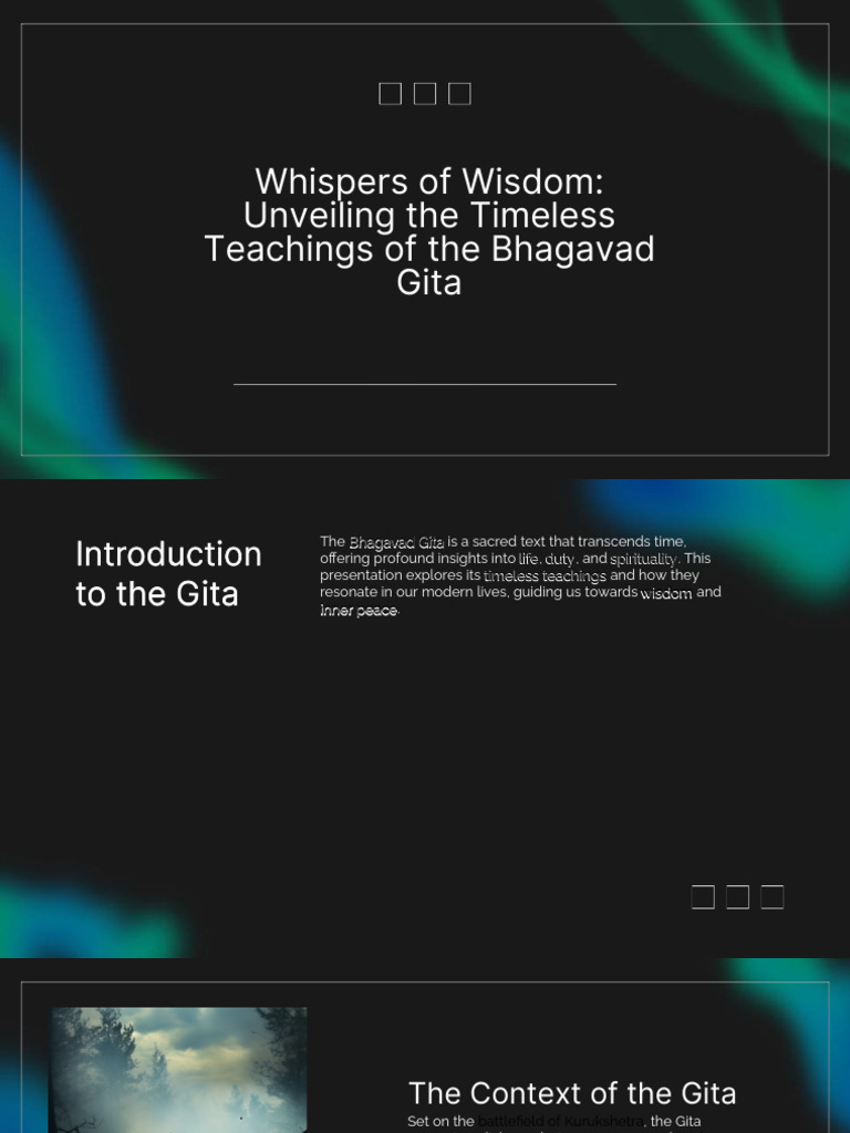 Slidesgo Whispers of Wisdom Unveiling The Timeless Teachings of The ...