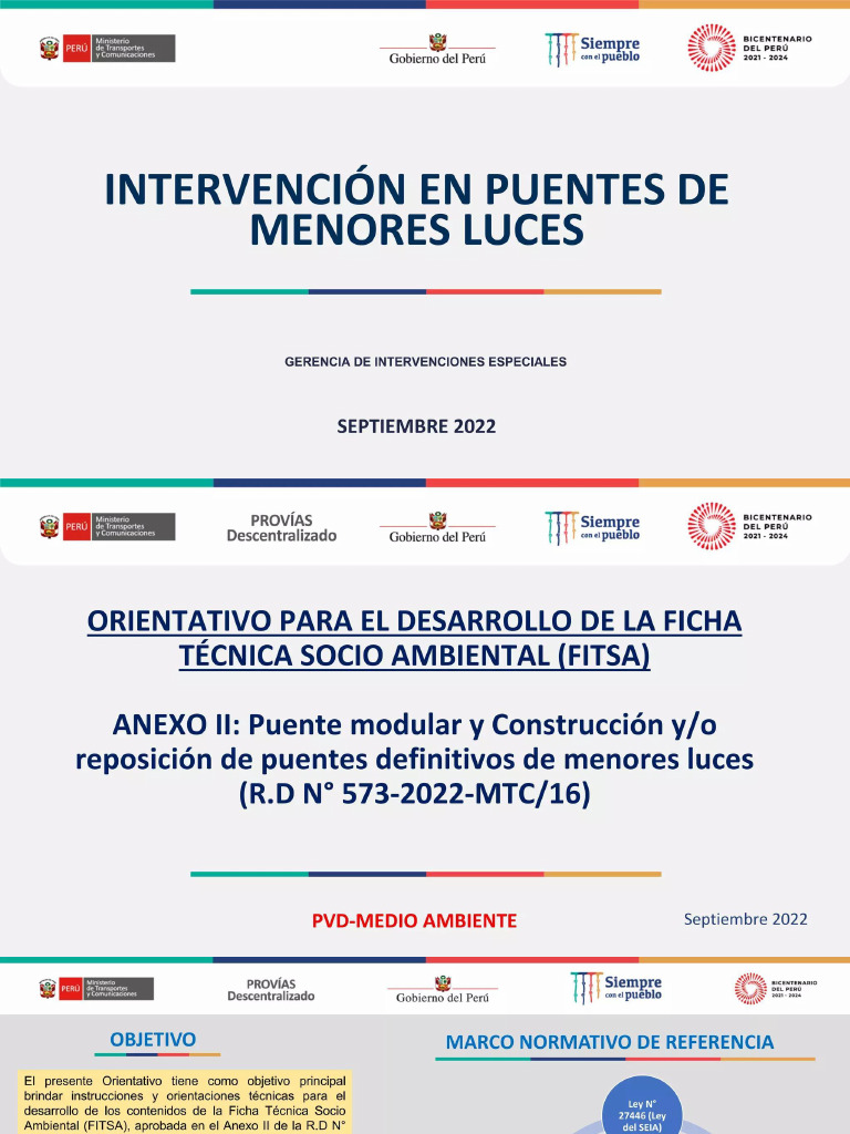 Orientativo para El Desarrollo Fitsa | PDF