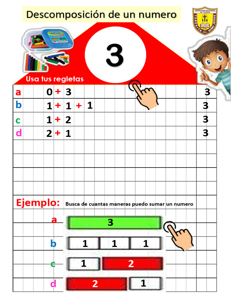 Descomposicion de Numeros para Enviar | PDF