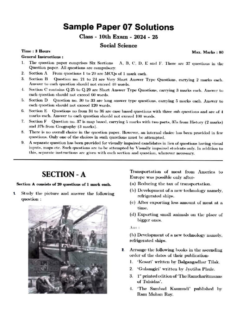 SST. SPQ 7 Sol. | PDF