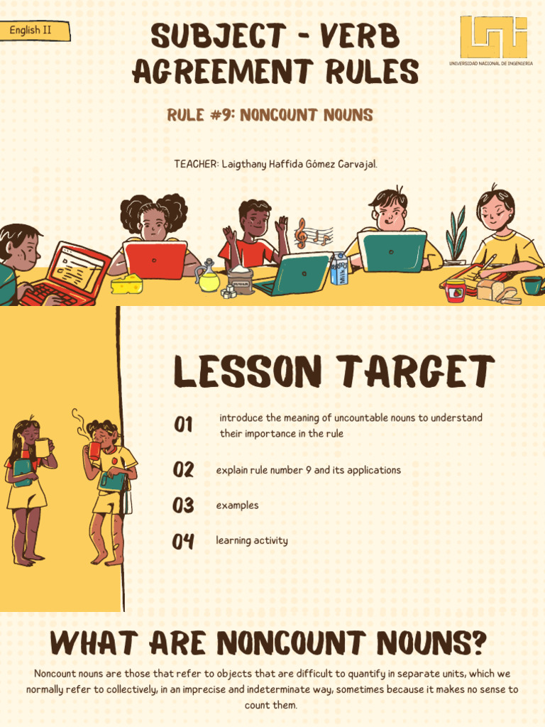 Rule 9 | PDF | Noun | Grammatical Number