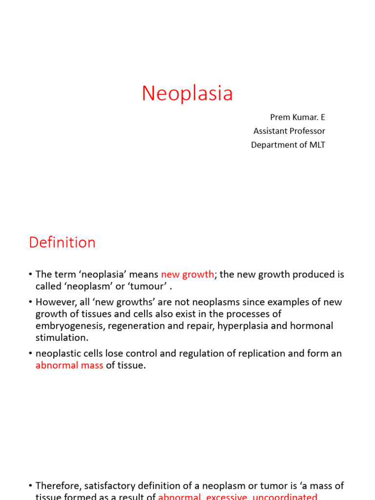 Neoplasia | PDF