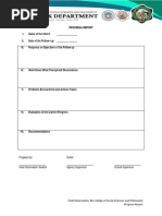 DSWD Form For Senior Citizen | PDF