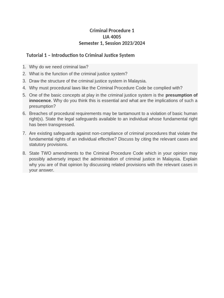 Tutorial Sheet 1 Introduction To The CJS | PDF