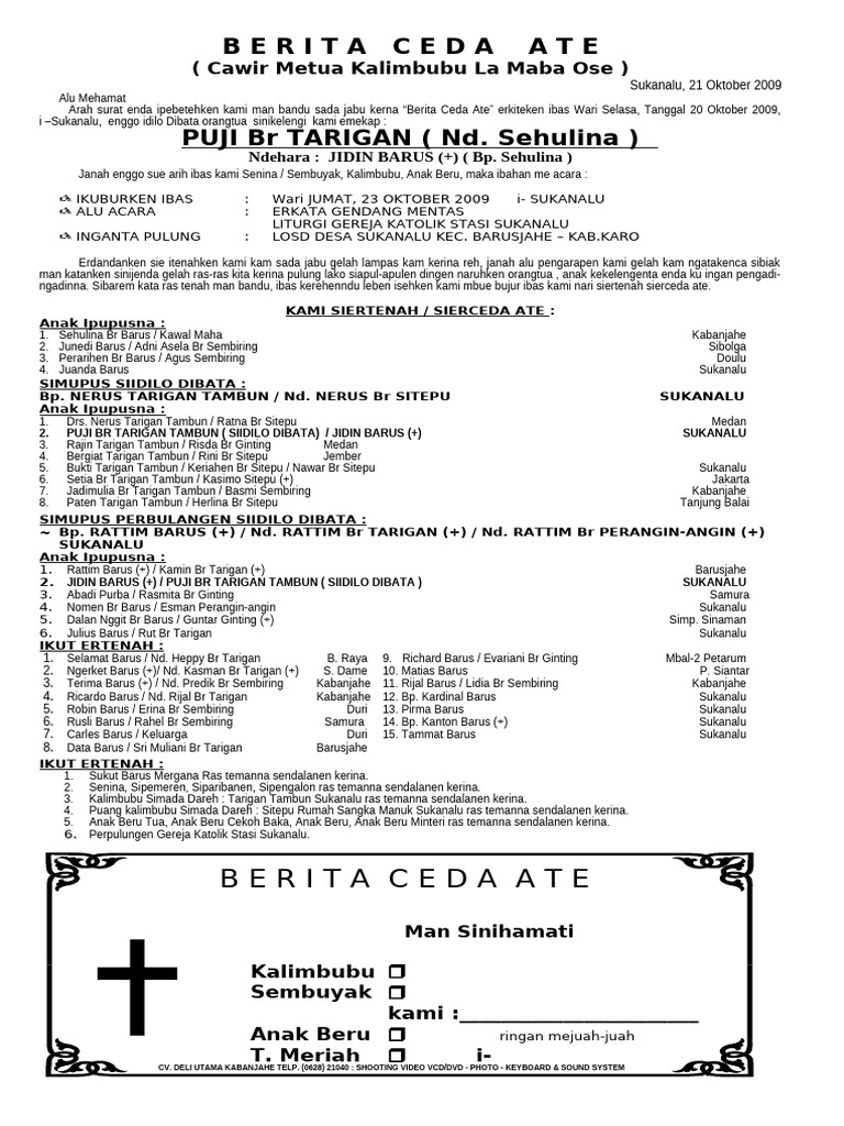 Berita Ceda Ate | PDF