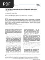 Giorgi's Descriptive Phenomenological Method | PDF | Phenomenology ...