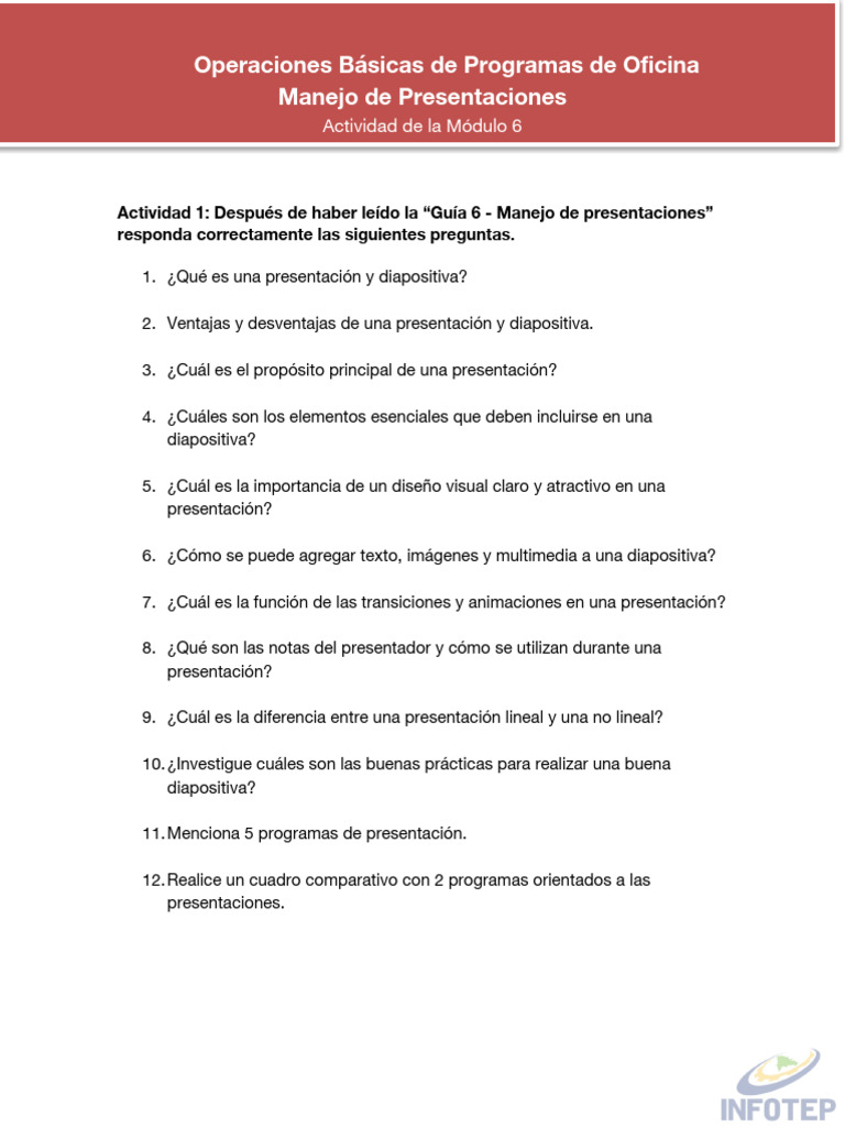 Guía de Presentaciones Efectivas en PowerPoint | PDF