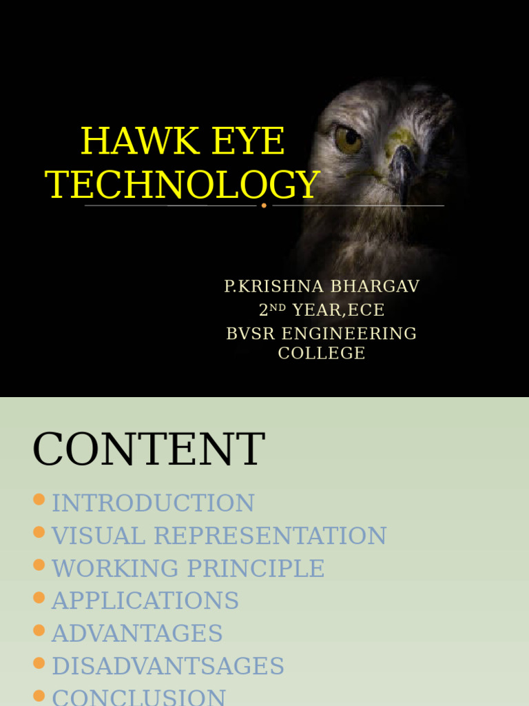 Hawk Eye Technology | PDF | Sports