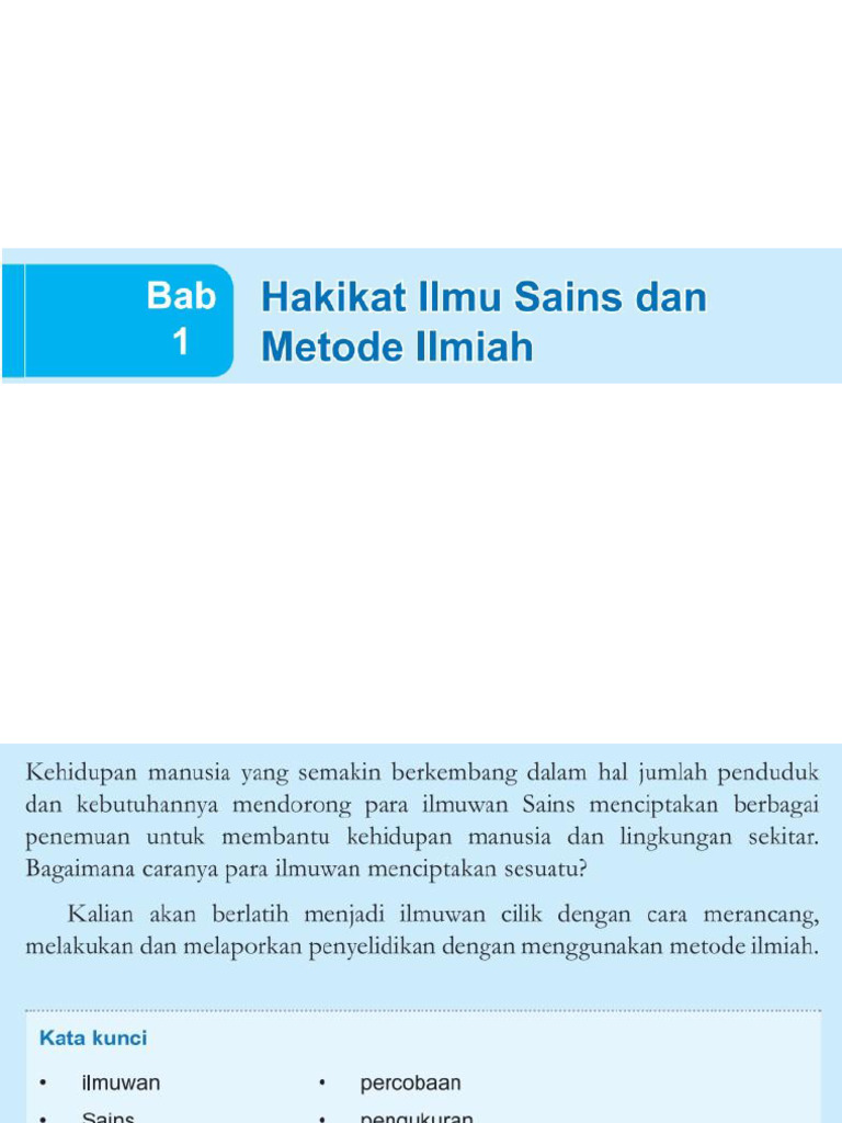 Hakikat Fisika - Sains Dan Metode Ilmiah 2023 | PDF