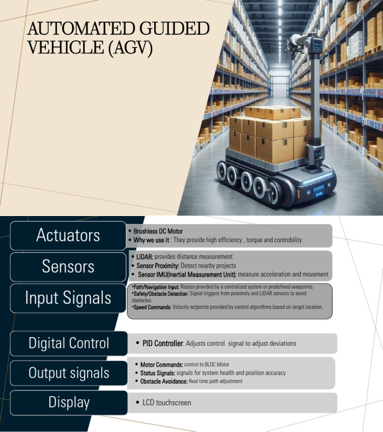 Automated Guided Vehicle (AGV) | PDF