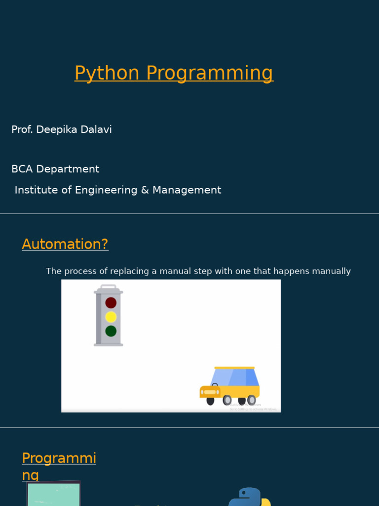Lecture1 Py | PDF | Python (Programming Language) | Reserved Word Lecture1 Py | PDF | Python (Programming Language) | Reserved Word
