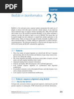 Using Bioedit | PDF | Sequence Alignment | Biotechnology