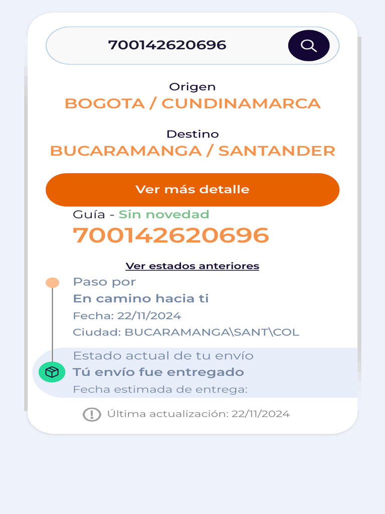 Sigue Tu Envio 4 | PDF