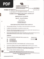 CSEC POB January 2025 Paper 2 | PDF