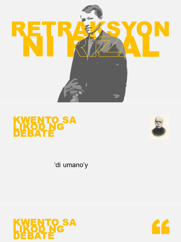 GNED 04 3. Ang Retraksyon Ni Jose Rizal | PDF