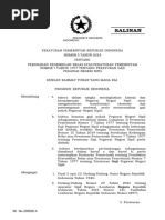 PP Nomor 5 Tahun 2024 | PDF