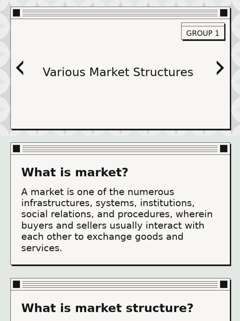 Understanding Market Structures Explained | PDF | Monopoly | Perfect ...