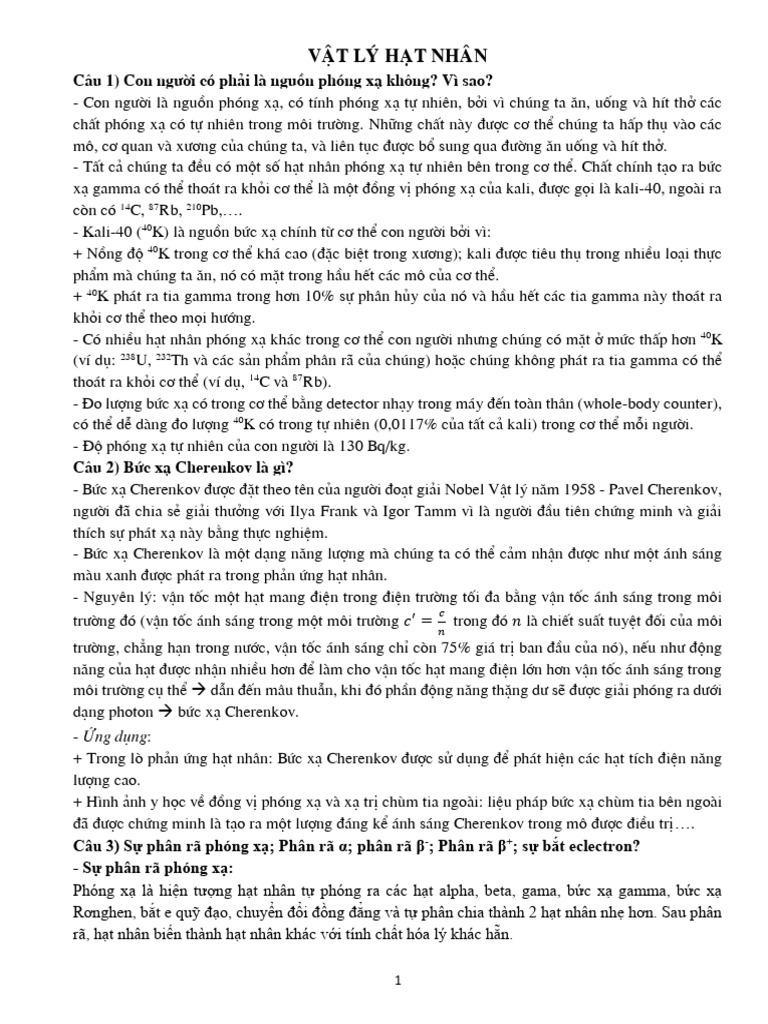 On Kiem Tra GHK | PDF