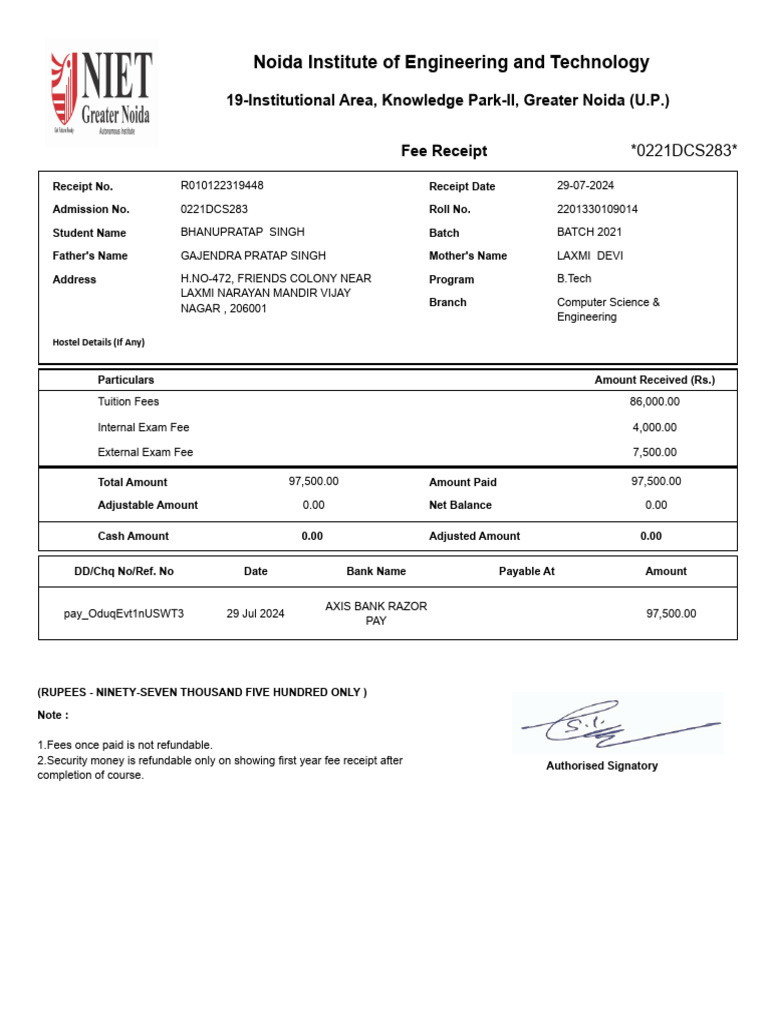 Cr Report 7 Thsem Pdf Payments Money
