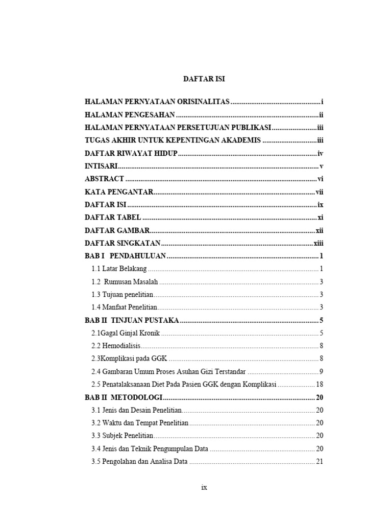 Daftar Isi Anti | PDF