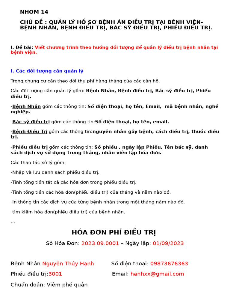 2023.09-LTHDT-Hương dẫn BTL (Quản lý phí CC) | PDF