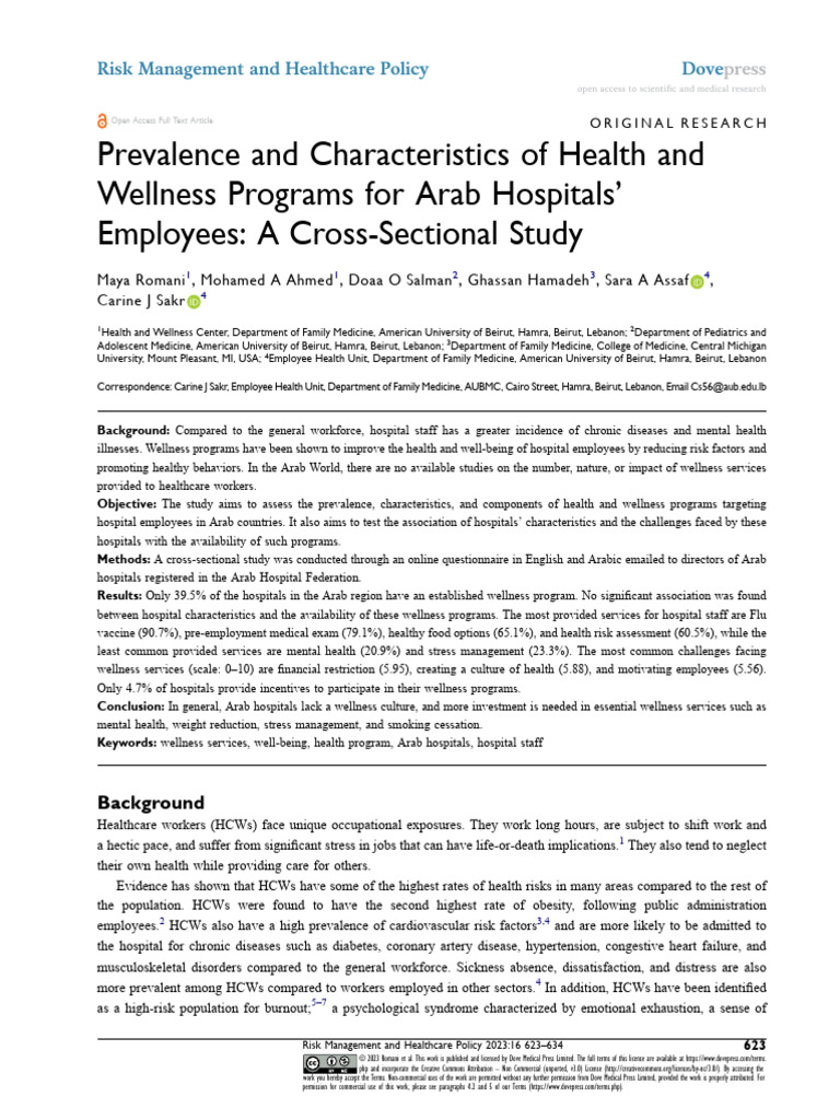 RMHP 16 623 | PDF | Mental Health | Survey Methodology