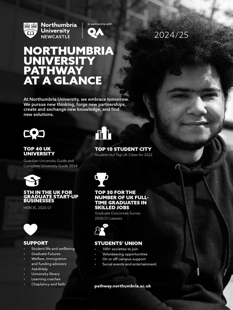 Northumbria Pathways at A Glance Flyer 2425 | PDF | Postgraduate ...