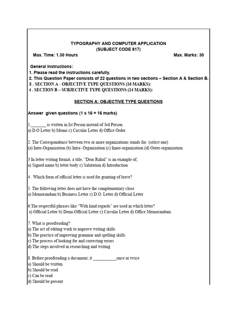 Typography and Computer Application | PDF | Microsoft Excel | Proofreading