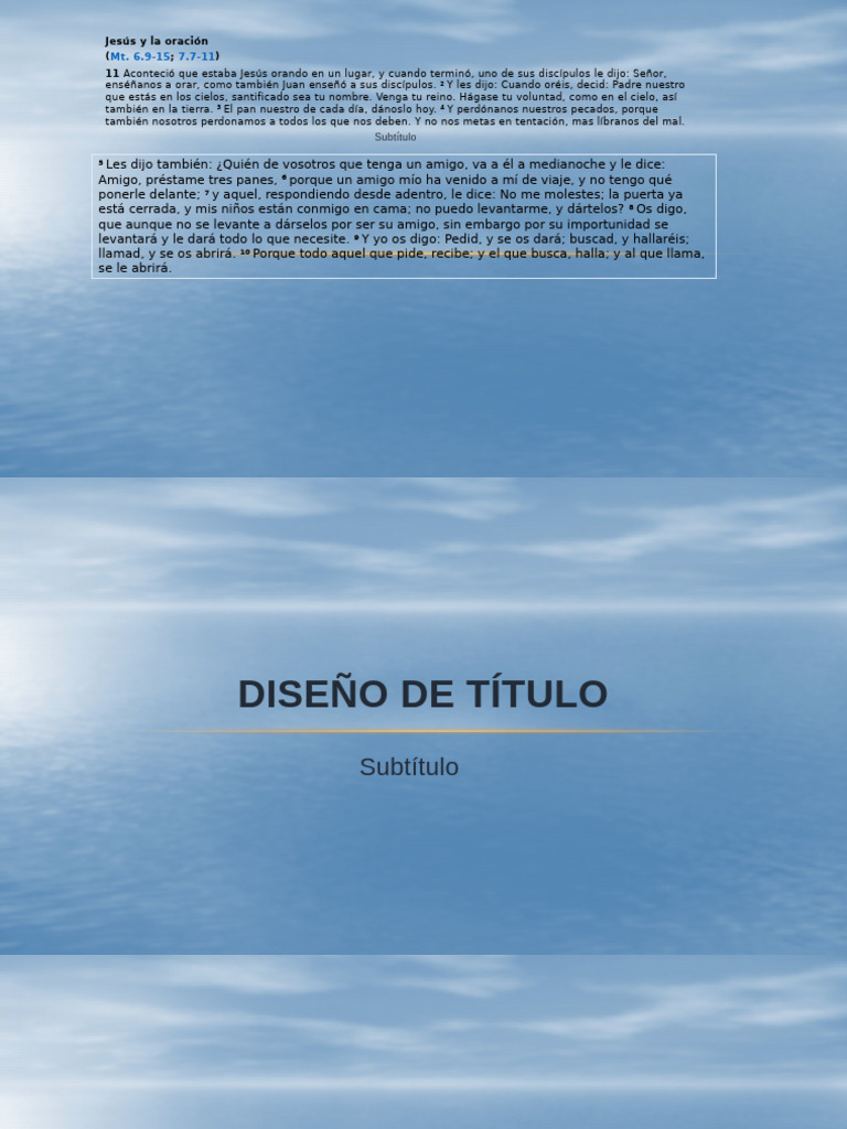 Plantilla de Diseño Océano | PDF