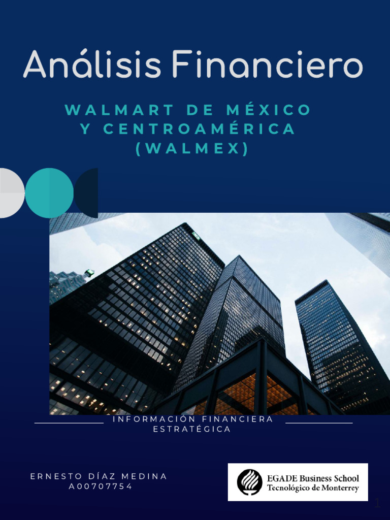 Análisis Financiero Walmex 2014-2023 | PDF | Capital de trabajo | Business