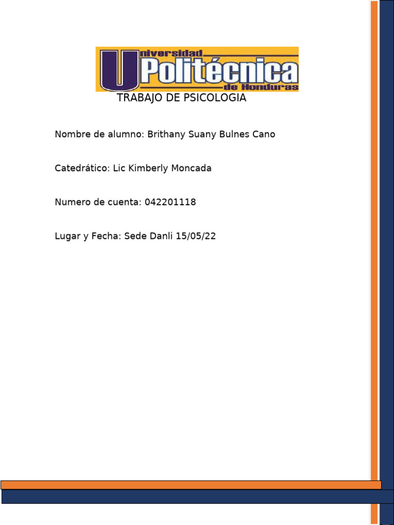 Tarea N1 | PDF | Percepción | Sentidos