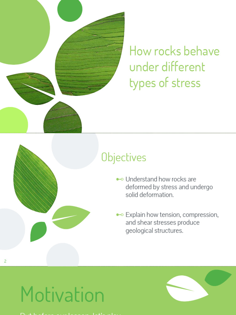 Rock Deformation Under Stress Types | PDF | Deformation (Engineering ...