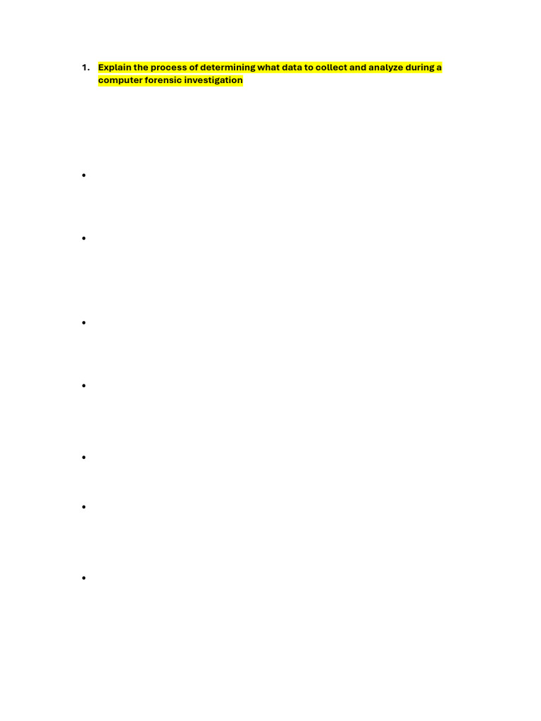 Module 3 | PDF | Computer Forensics | Security