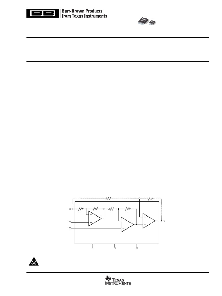 Ina 322 | PDF | Amplifier | Electrical Engineering