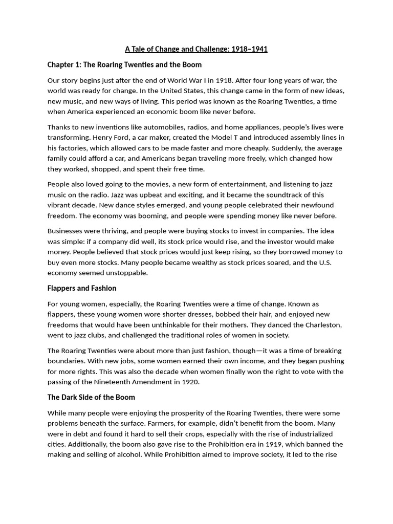 USA-Revision notes | PDF | New Deal | Franklin D. Roosevelt