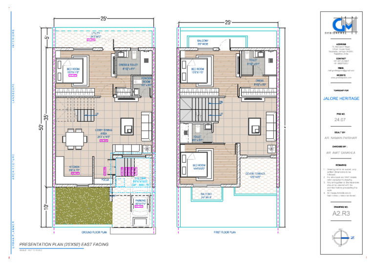 East Facing Final Layout Plan | PDF