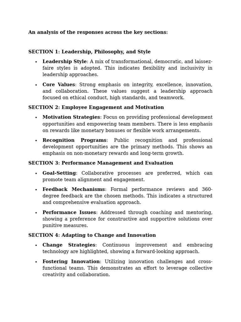 ANALYZE-DATA-GATHERED | PDF | Leadership | Innovation