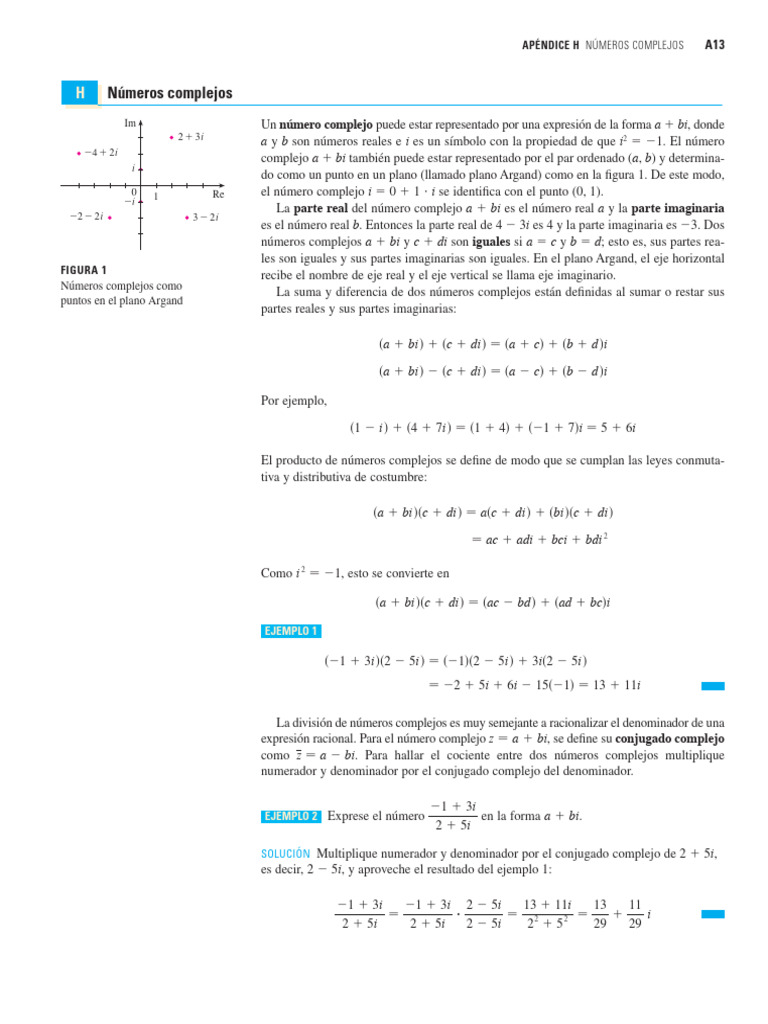 Material Comple Jos Stewart | PDF | Número complejo | Ecuaciones